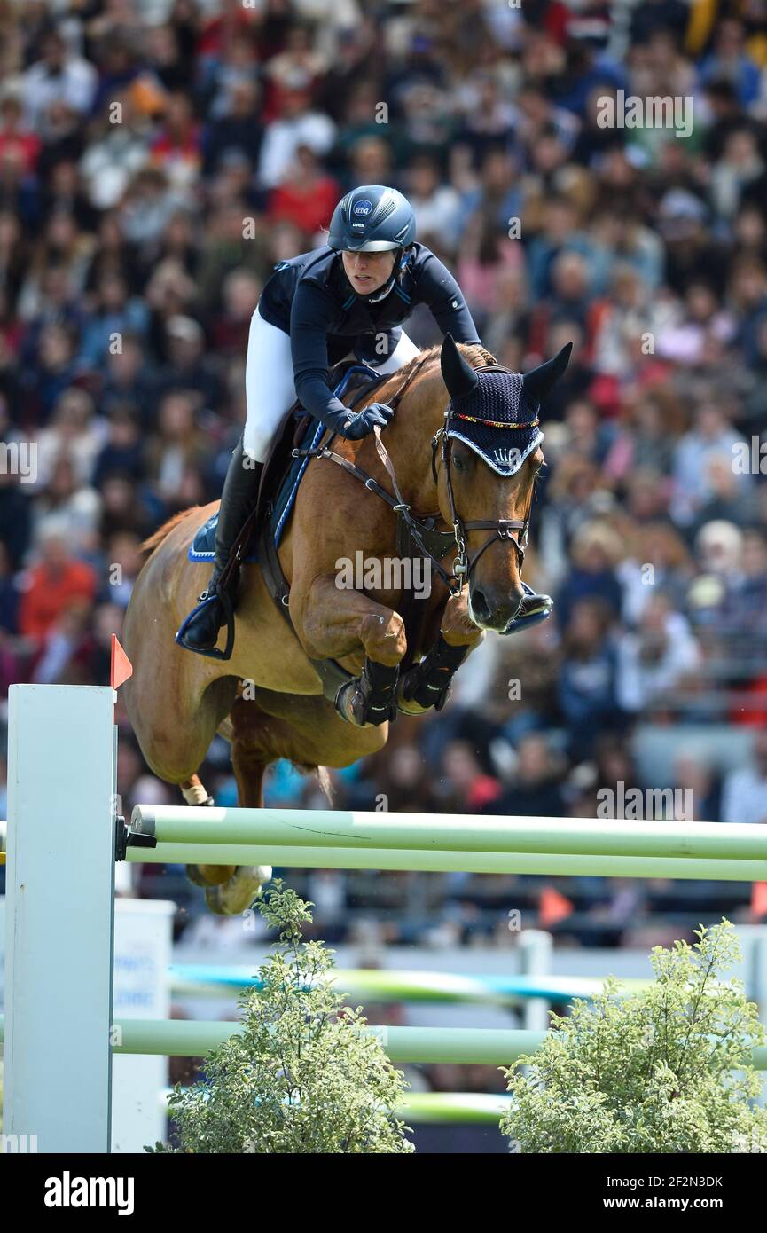 Simone Blum riding Dsp Alice during the 2019 Longines FEI Jumping ...