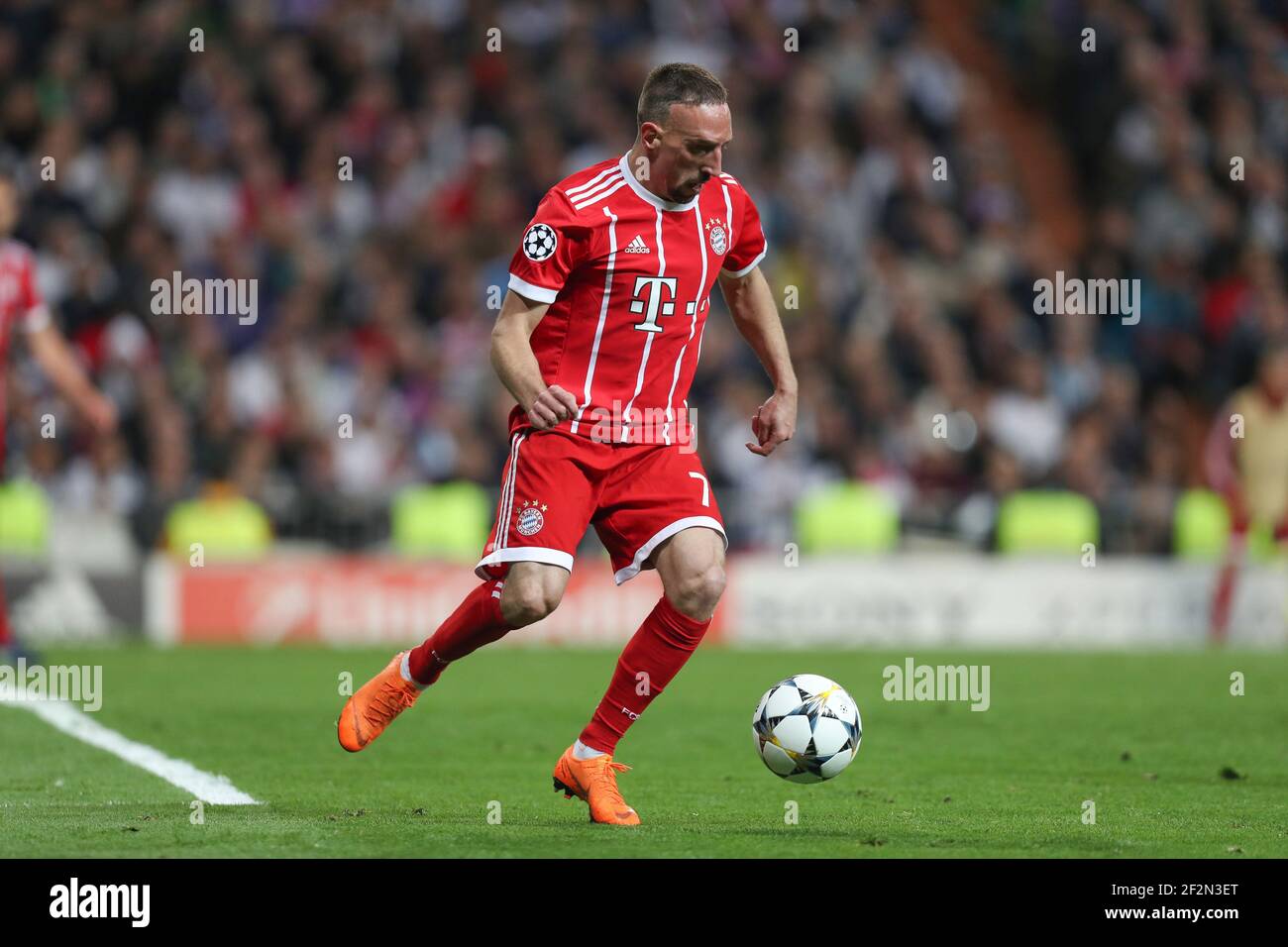FRANCK RIBERY of Bayern Munich during the UEFA Champions League, semi ...