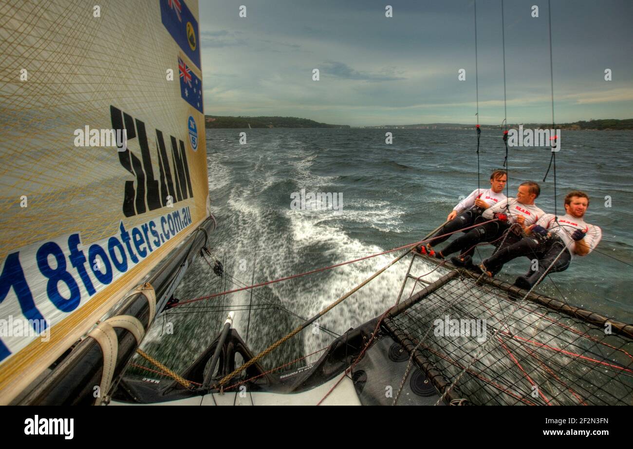SAILING - 18 FEET SKIFF SLAM - SYDNEY (AUS) - 11/02/2010PHOTO ...