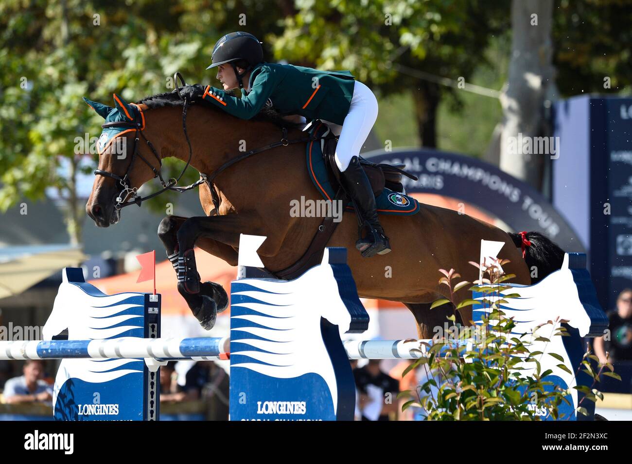 Jessica Springsteen riding Rmf Zecilie USA during the 2019 Longines ...
