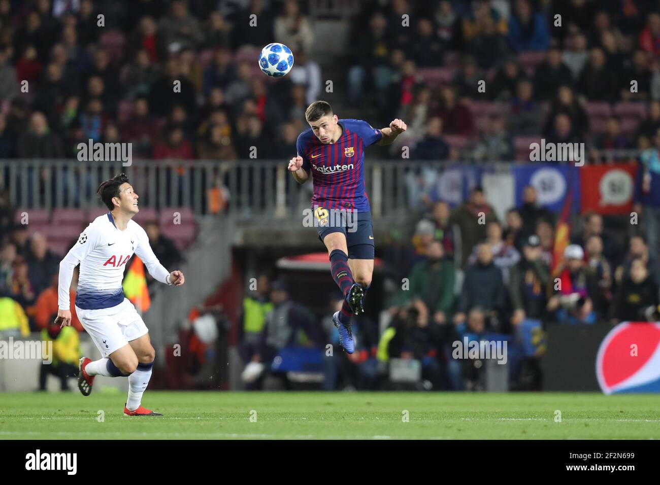 Clement Lenglet of Barcelona during the UEFA Champions League, Group B ...