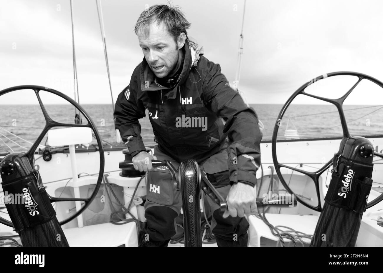 SAILING - PRE-ROUTE DU RHUM 2010 - IMOCA - ON BOARD SODEBO - 06/10/2010 ...