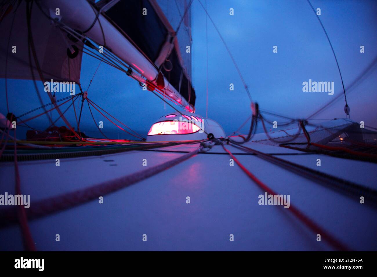 SAILING - PRE-ROUTE DU RHUM 2010 - IMOCA - ON BOARD SODEBO - 06/10/2010 ...
