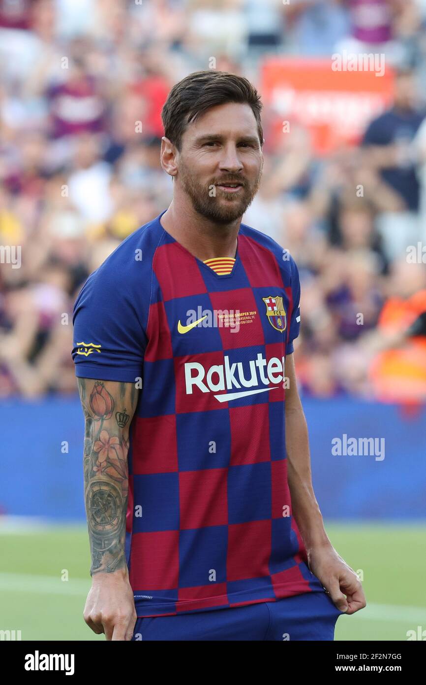 Lionel Messi of FC Barcelona during the Joan Gamper Trophy 2019 ...