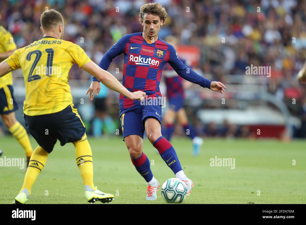 Antoine Griezmann of FC Barcelona during the Joan Gamper Trophy 2019 ...