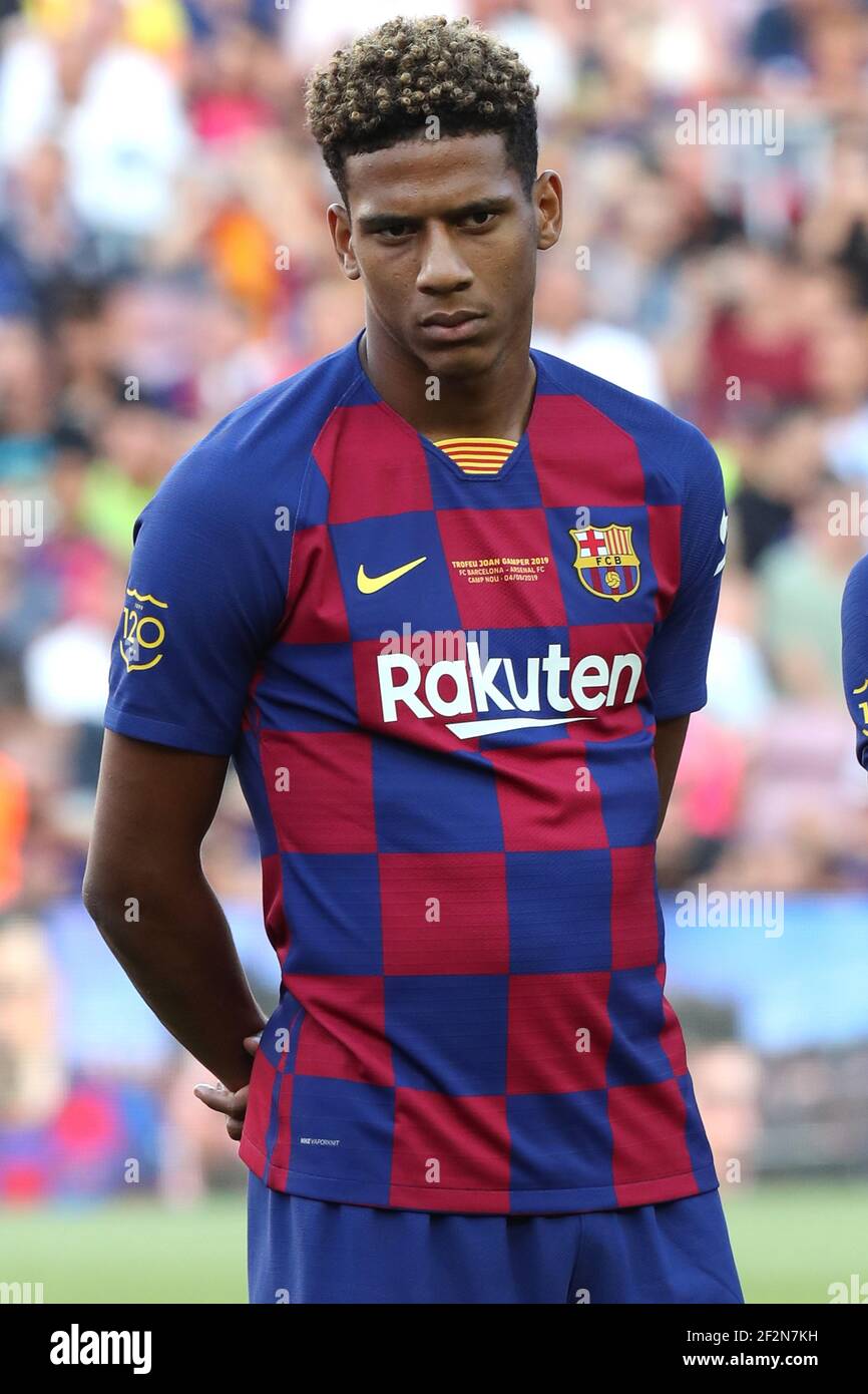 Jean Clair Todibo of FC Barcelona during the Joan Gamper Trophy 2019 ...