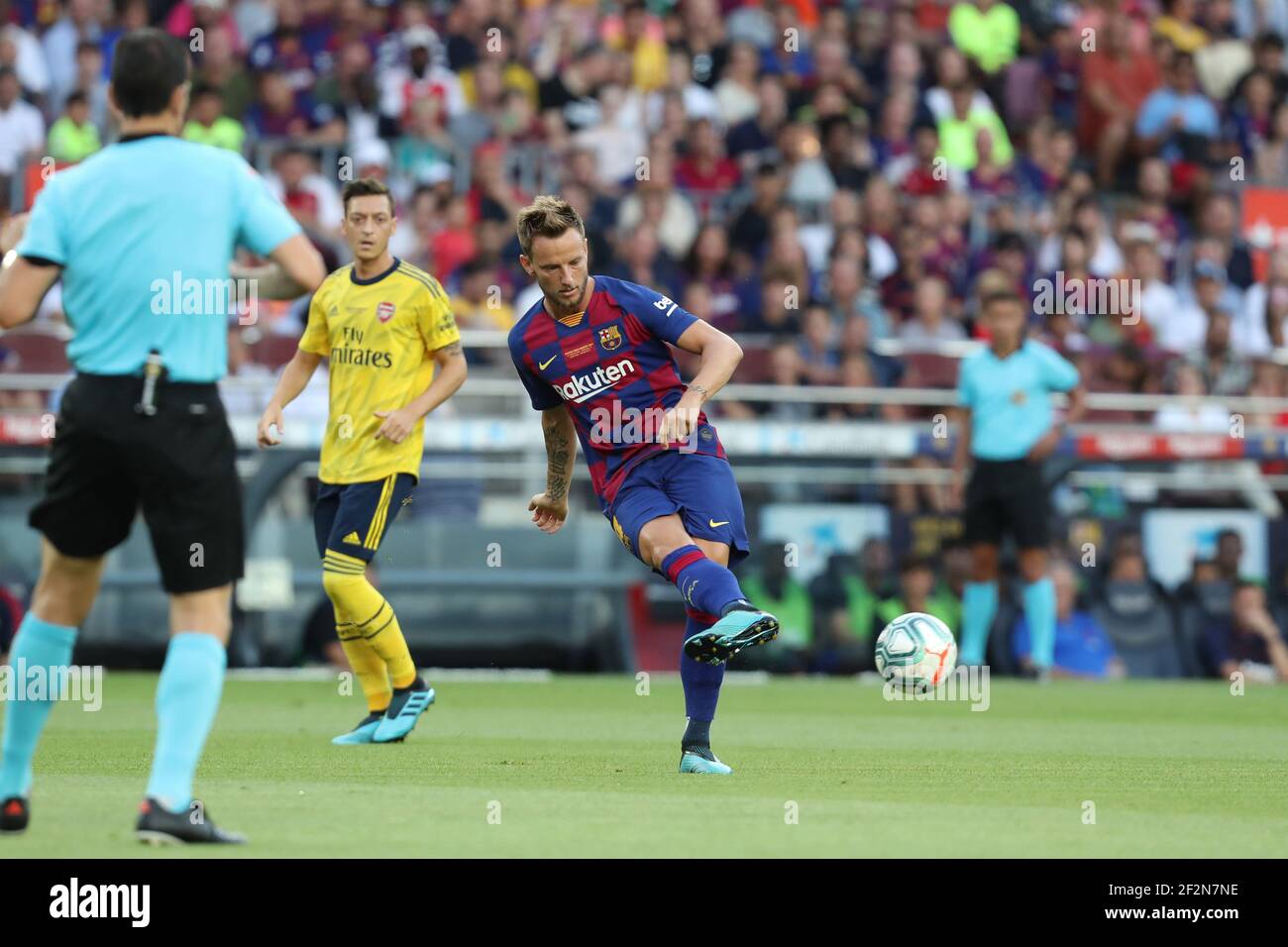 Ivan Rakitic of FC Barcelona during the Joan Gamper Trophy 2019 ...