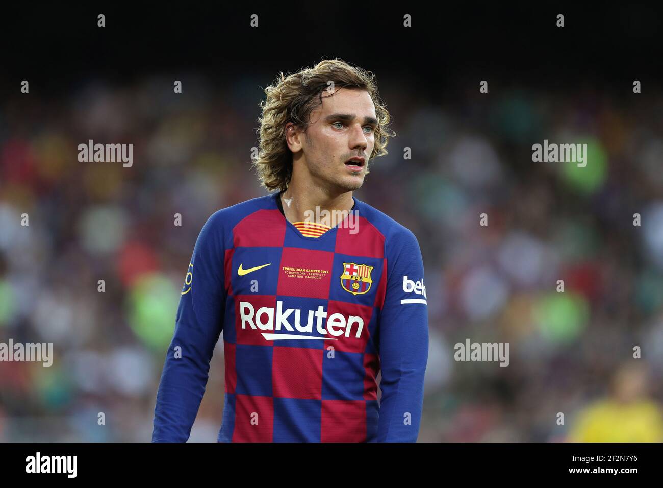 Antoine Griezmann of FC Barcelona during the Joan Gamper Trophy 2019 ...
