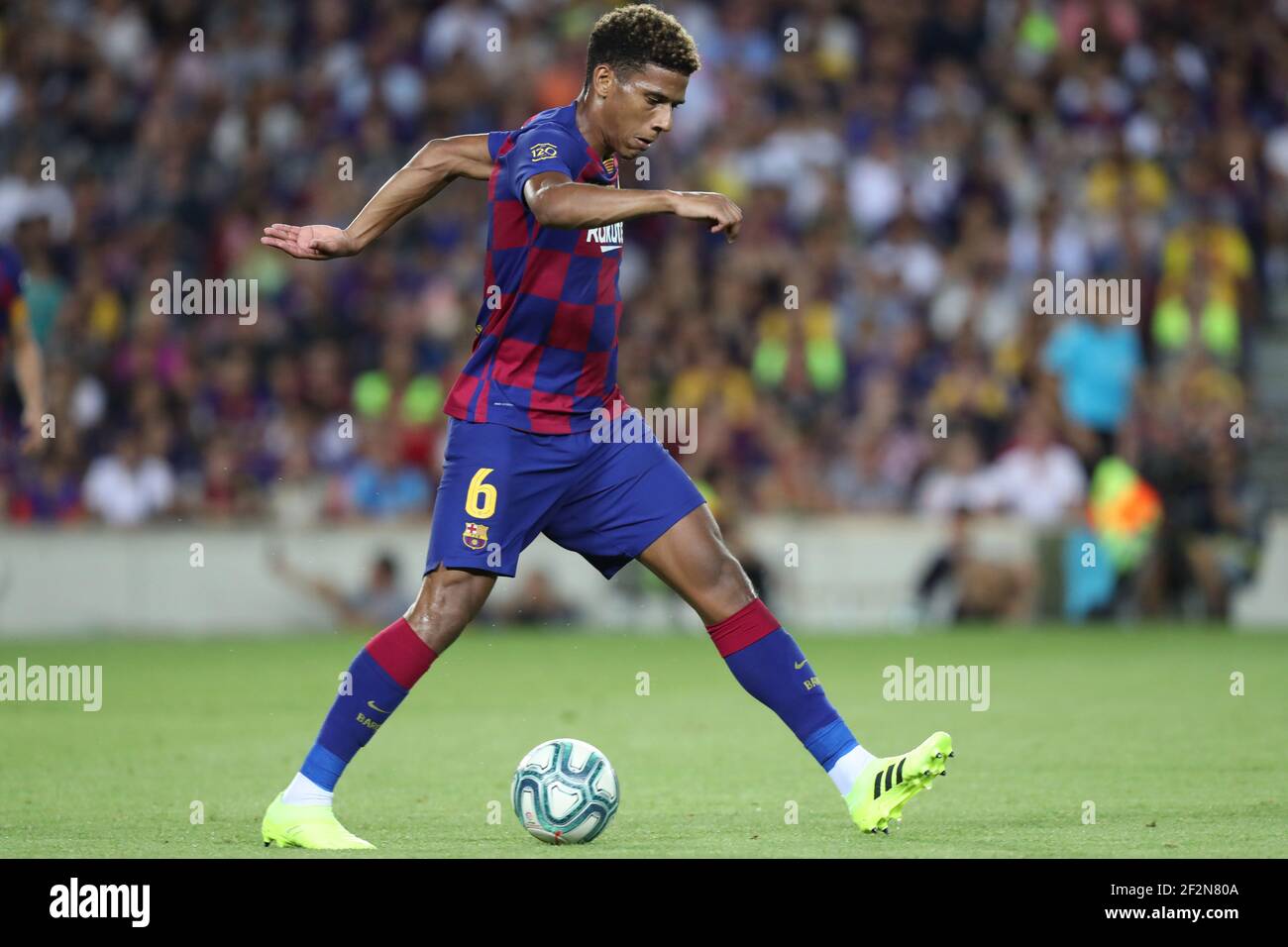 Jean Clair Todibo of FC Barcelona during the Joan Gamper Trophy 2019 ...
