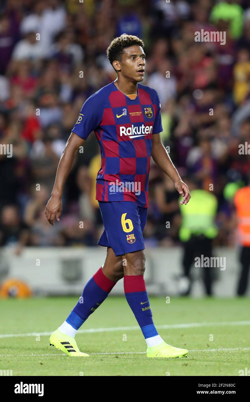 Jean Clair Todibo of FC Barcelona during the Joan Gamper Trophy 2019 ...
