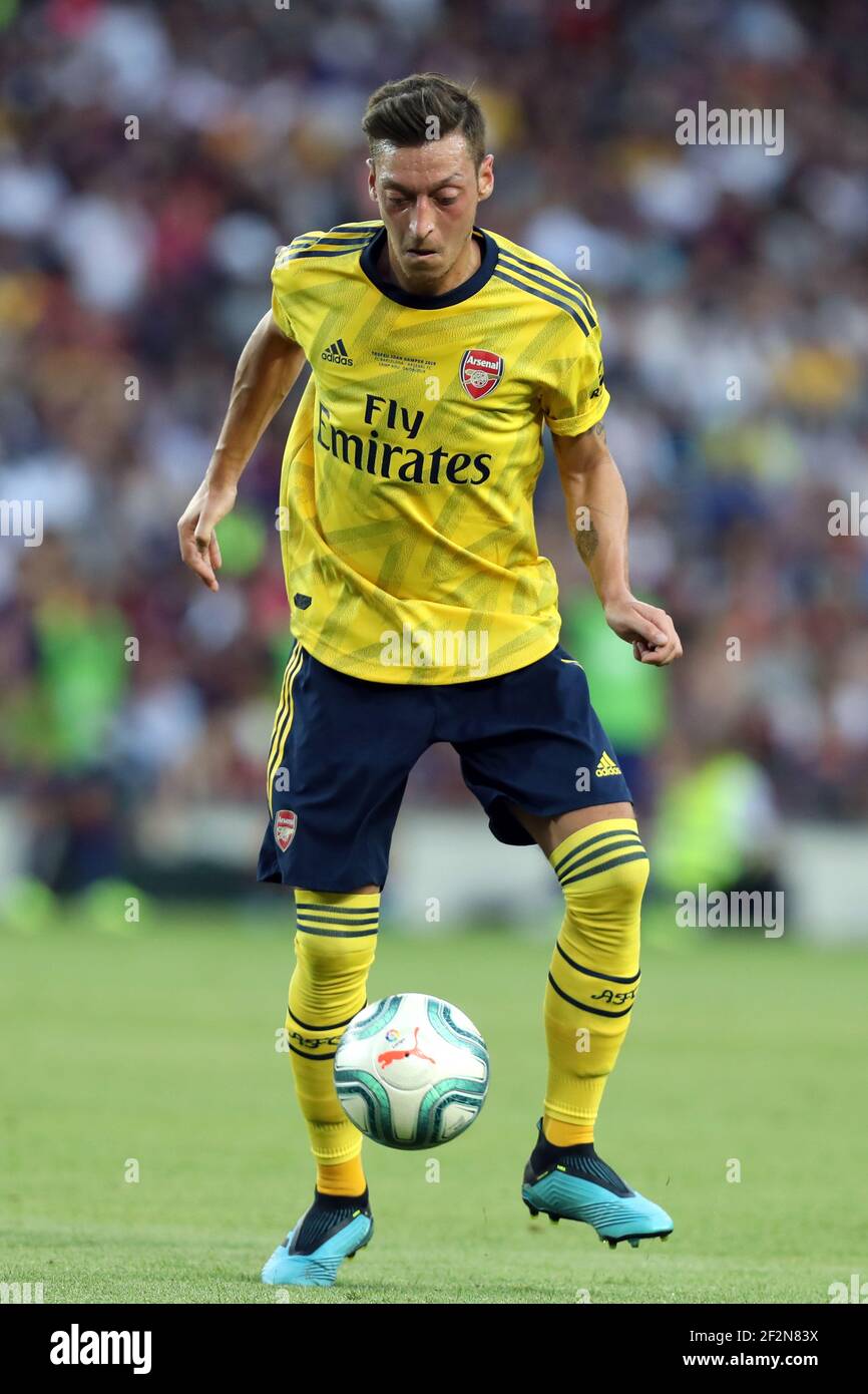 Mesut Ozil of Arsenal FC during the Joan Gamper Trophy 2019, football ...
