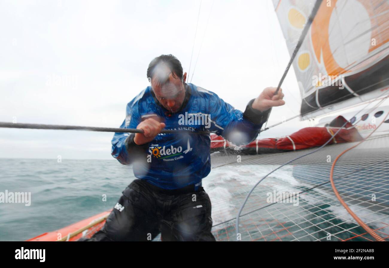 SAILING - SODEBO ONBOARD - 14/01/2011 - PHOTO : CHRISTOPHE LAUNAY ...