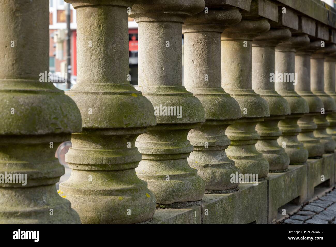 Balustrade with columns hi-res stock photography and images - Alamy