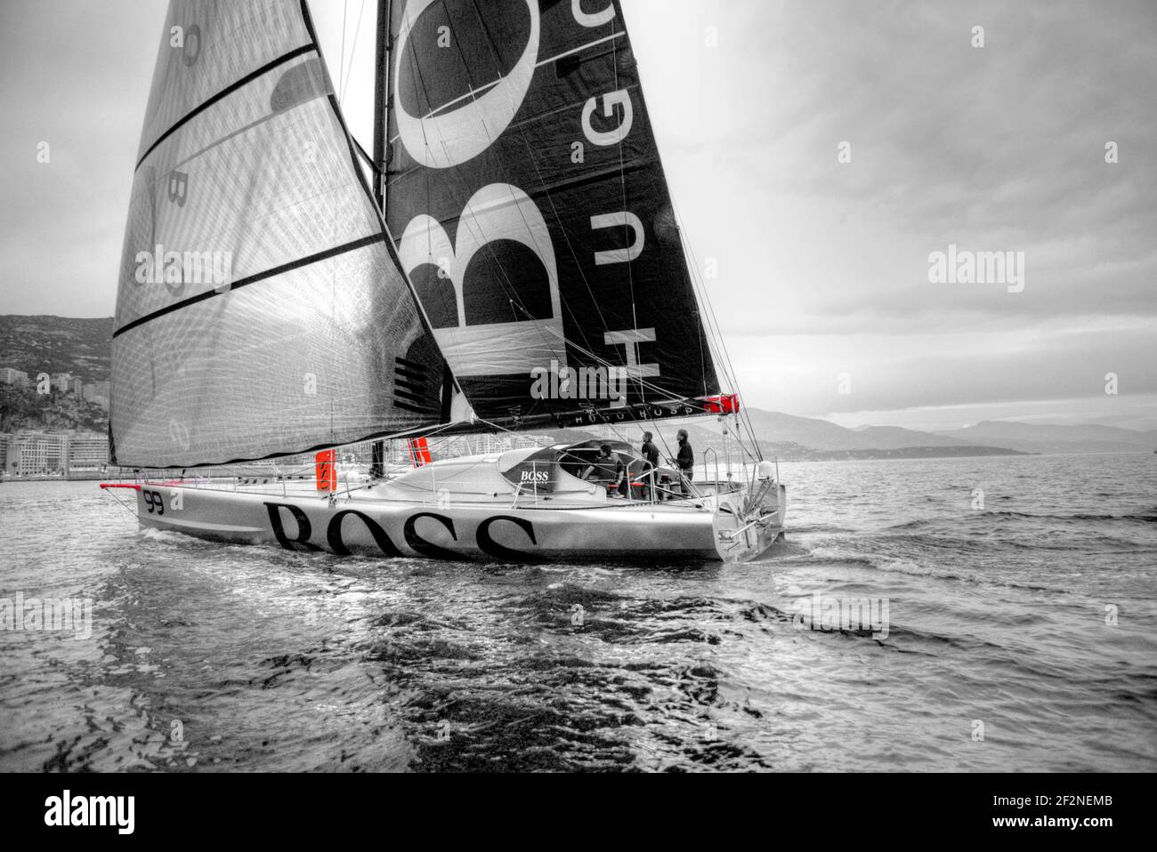 SAILING - IMOCA 60 HUGO BOSS - NEW LOOK 2012 - MONACO - 25/05/2012 ...