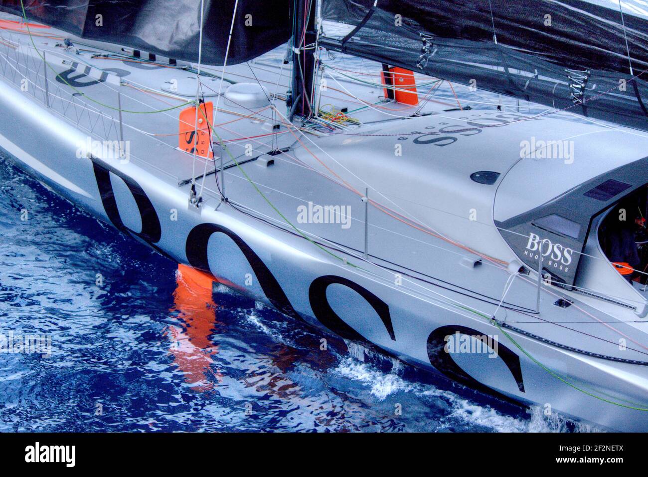SAILING - IMOCA 60 HUGO BOSS - NEW LOOK 2012 - MONACO - 25/05/2012 ...
