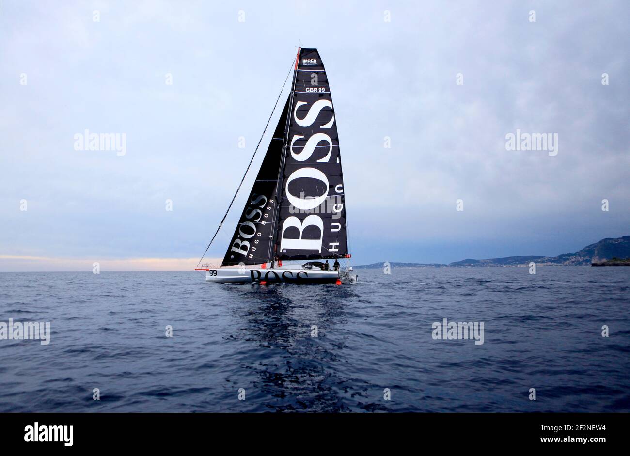 SAILING - IMOCA 60 HUGO BOSS - NEW LOOK 2012 - MONACO - 25/05/2012 ...