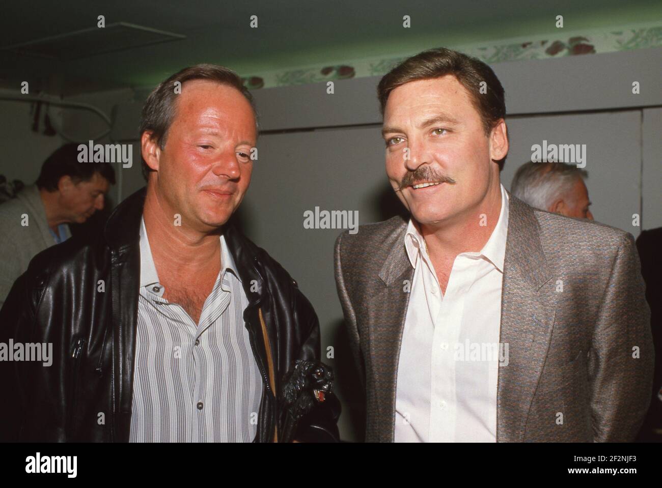 Jay Bernstein and Stacy Keach 1987 Credit: Ralph Dominguez/MediaPunch ...