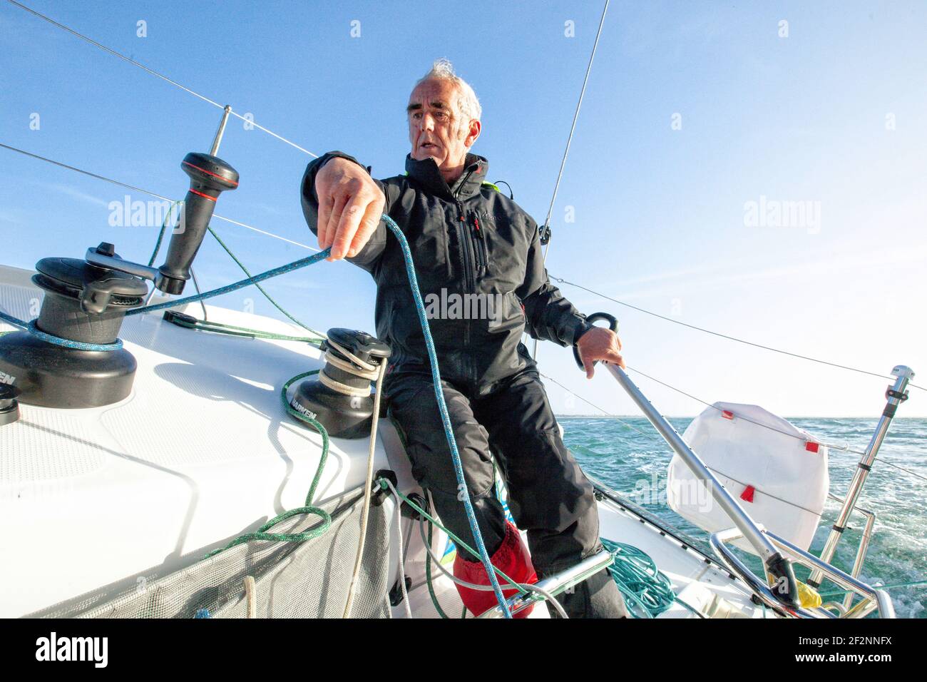 Training Session with Loick Peyron onboard a Figaro Beneteau 3 ...