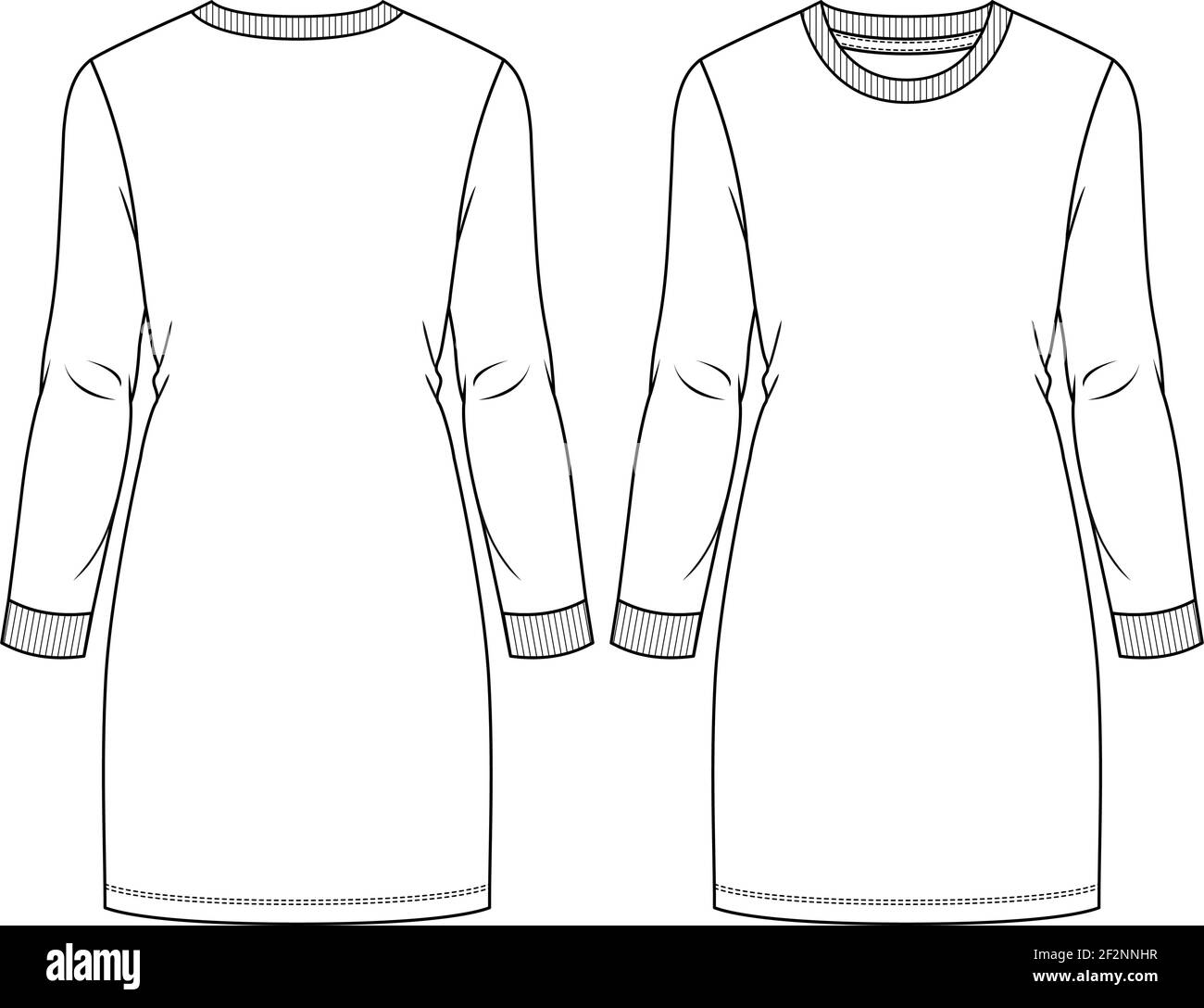 Long cuffs Stock Vector Images - Alamy