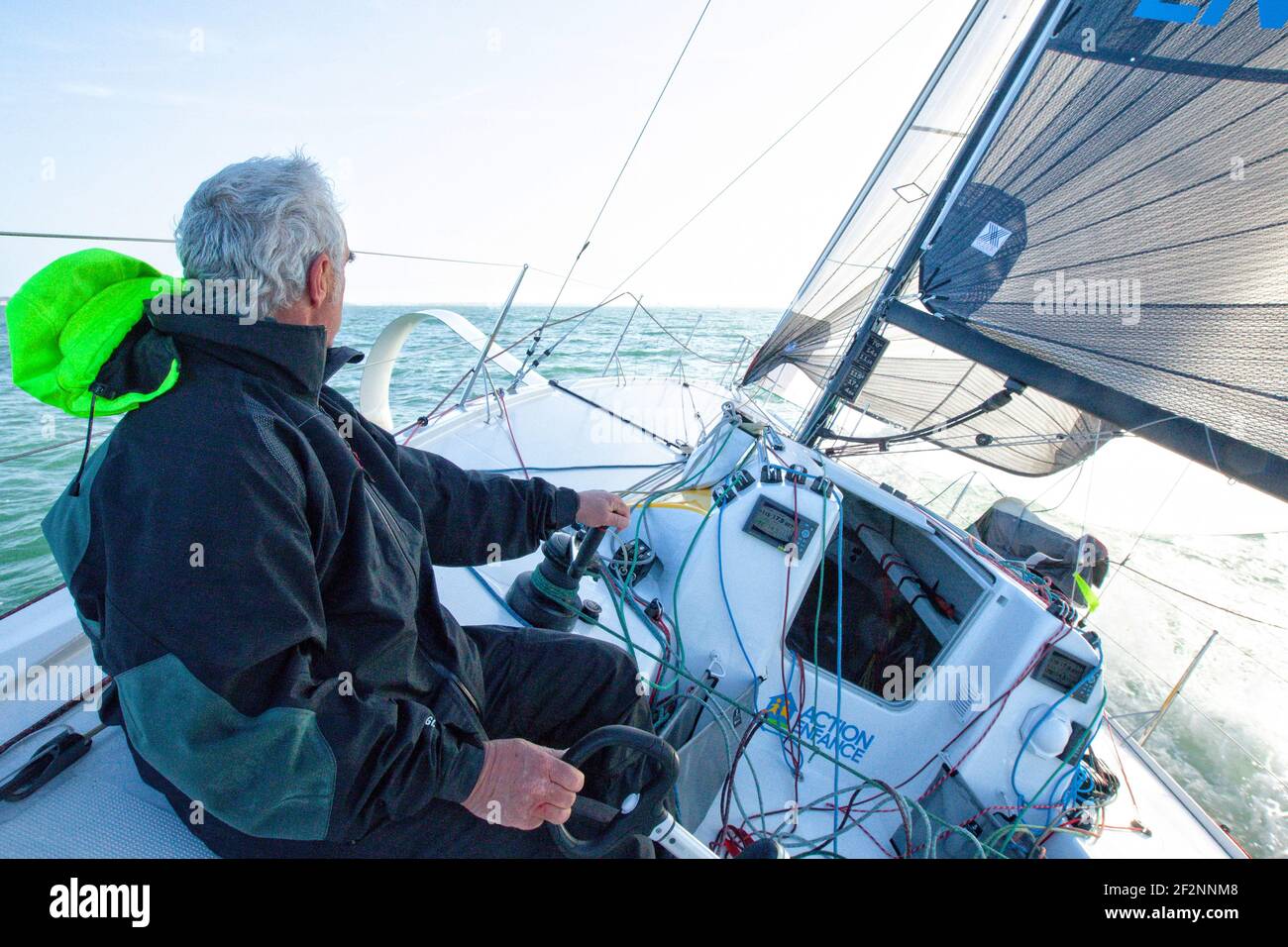 Training Session with Loick Peyron onboard a Figaro Beneteau 3 ...