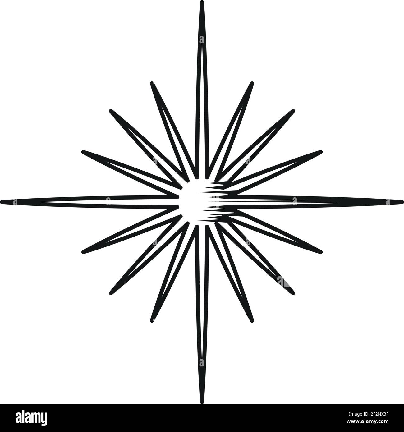 star astrology celestial linear design Stock Vector Image & Art - Alamy