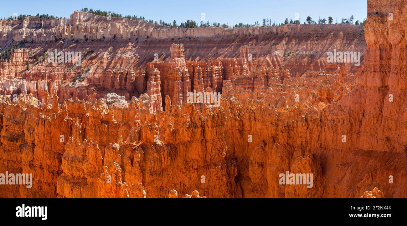 Panorama, USA, Bryce Canyon National Park, amphitheater Stock Photo - Alamy