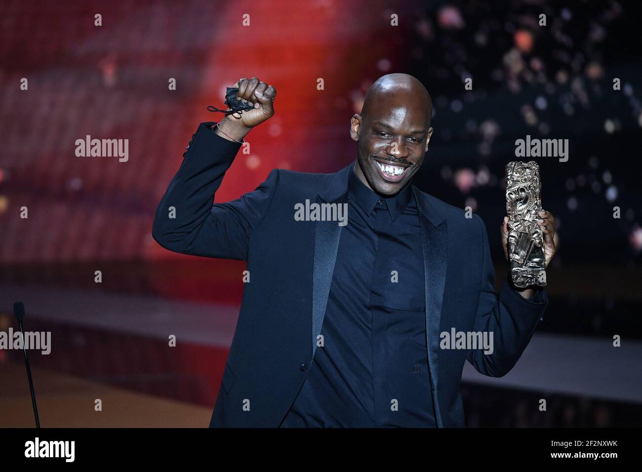 Jean-Pascal Zadi during the 46th edition of the Cesar Film Awards ...
