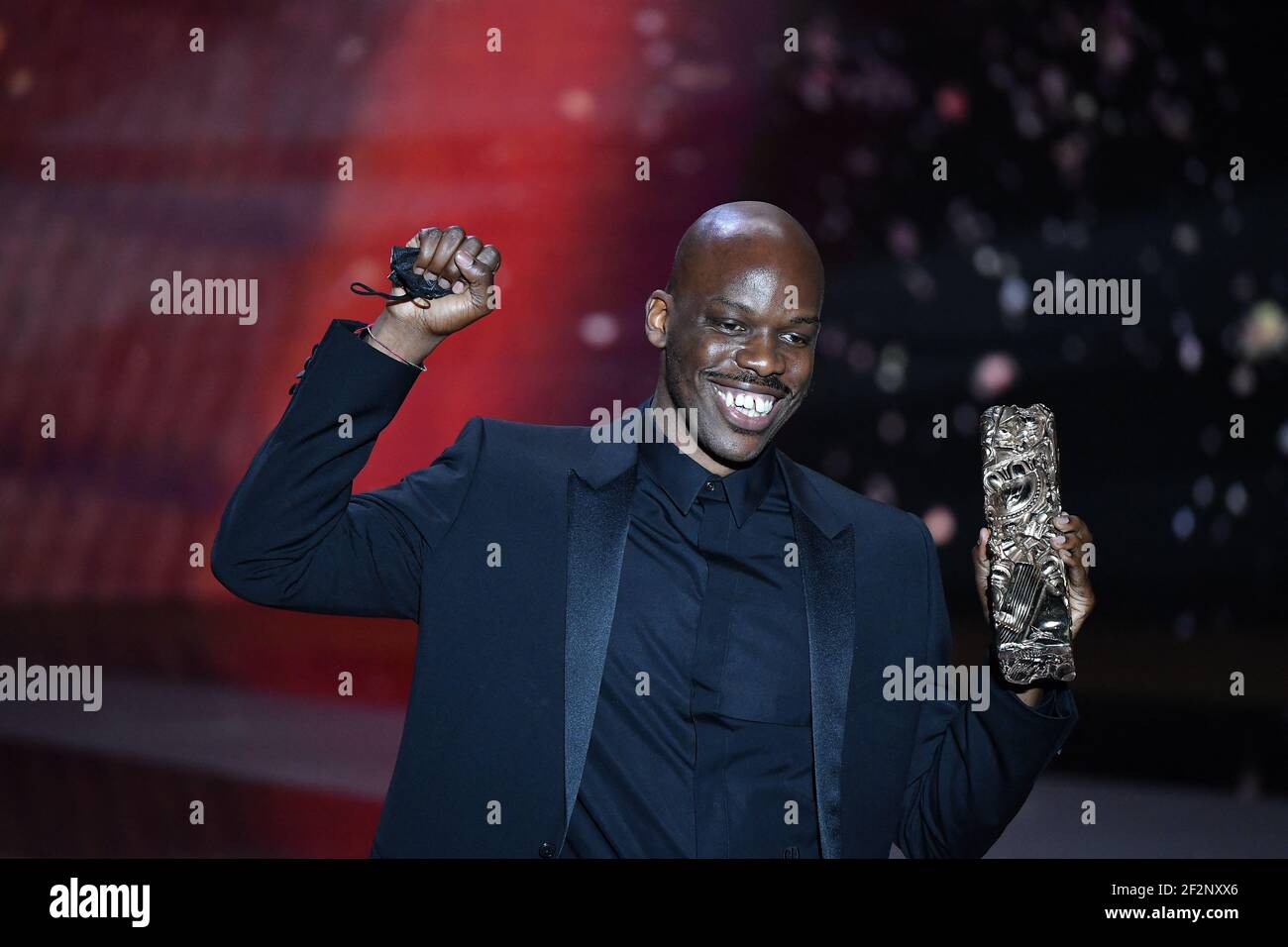 Jean-Pascal Zadi during the 46th edition of the Cesar Film Awards ...