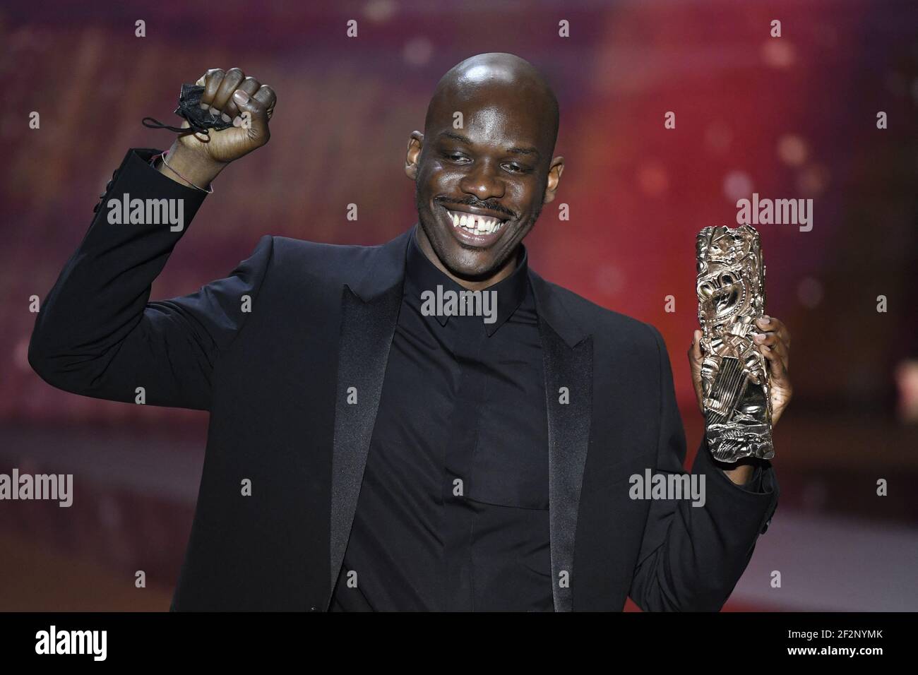 Jean-Pascal Zadi during the 46th edition of the Cesar Film Awards ...