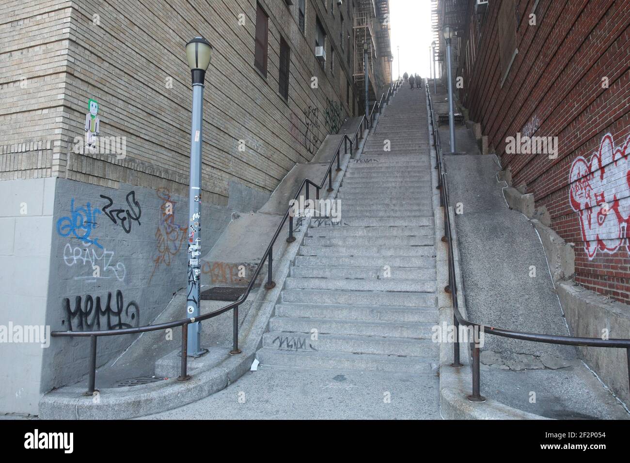 The ‘Joker Stairs’ in the Bronx Stock Photo - Alamy