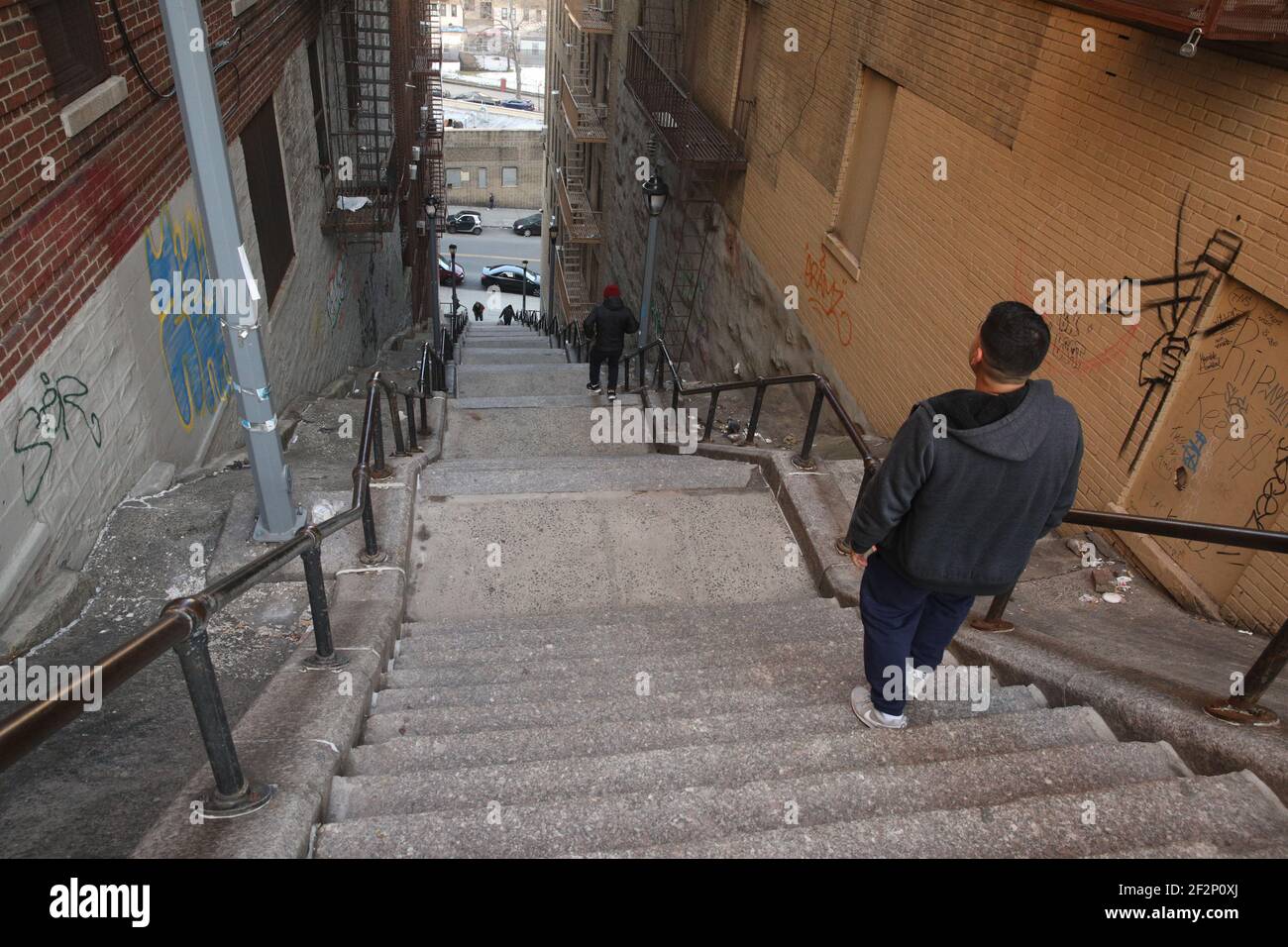 Shakespeare avenue stairs hi-res stock photography and images - Alamy