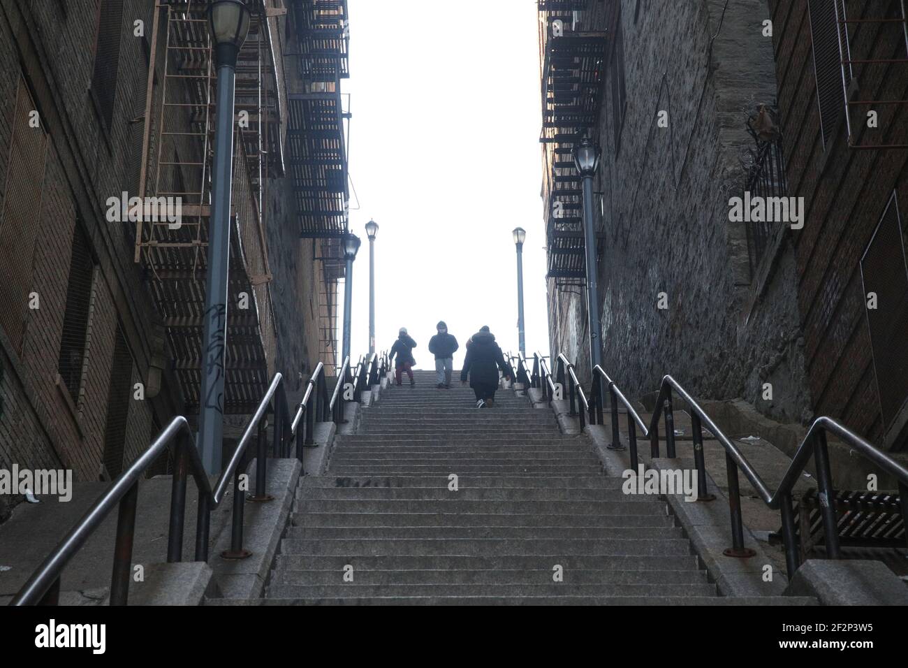 The ‘Joker Stairs’ in the Bronx Stock Photo - Alamy