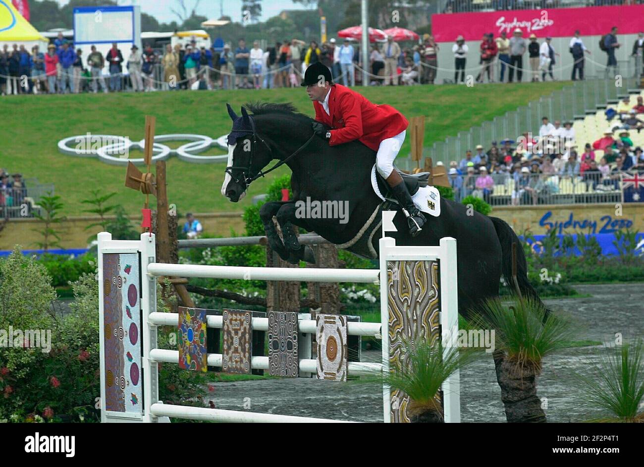 Olympic Games, Sydney 2000, Lars Nieberg (GER) riding Esprit FRH Stock ...