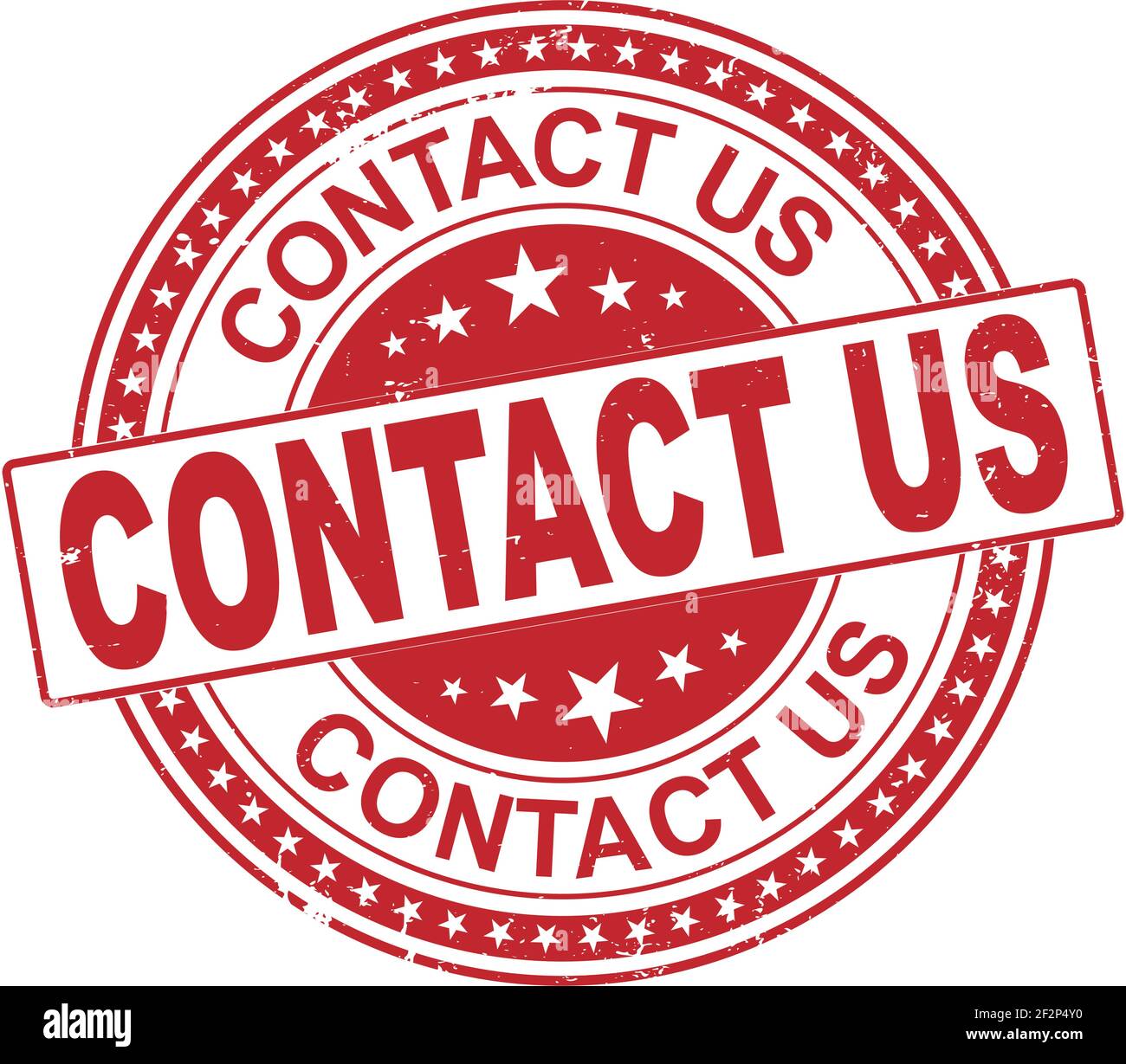 contact us. stamp. round grunge vintage contact us sign Stock Vector ...