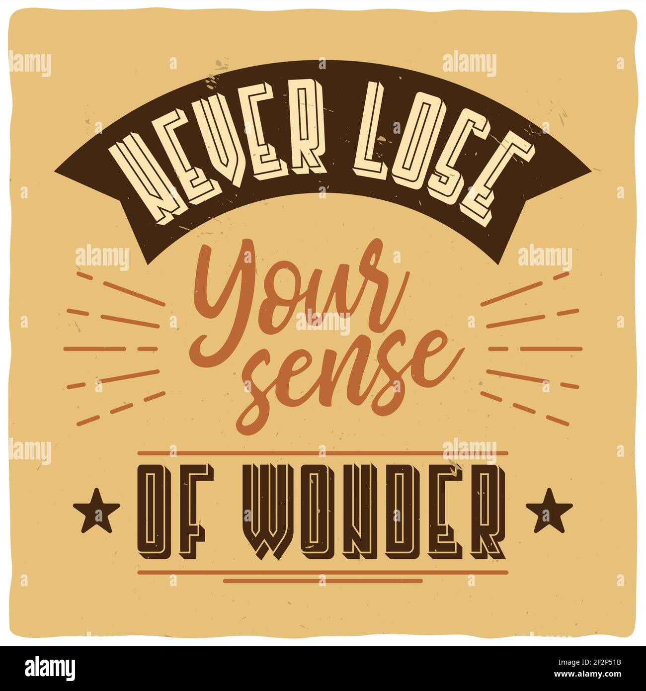 Motivational poster. Inspirational quote design Stock Vector Image ...