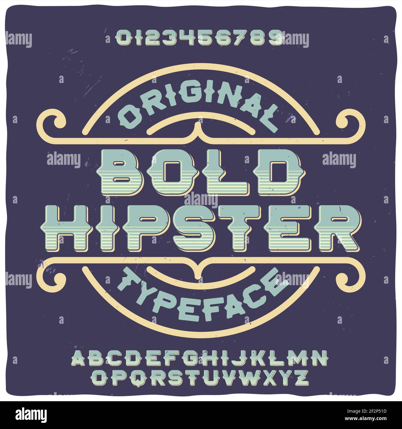 Original label typeface named "Bold Hipster". Good handcrafted font for ...
