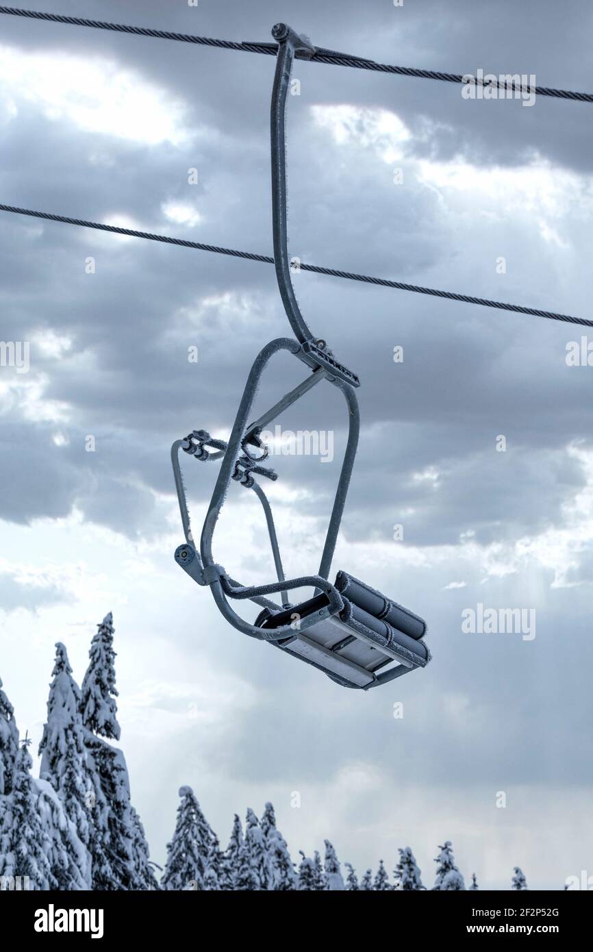 winter 2020/2021, ski lifts closed to avoid crowds and fight the ...