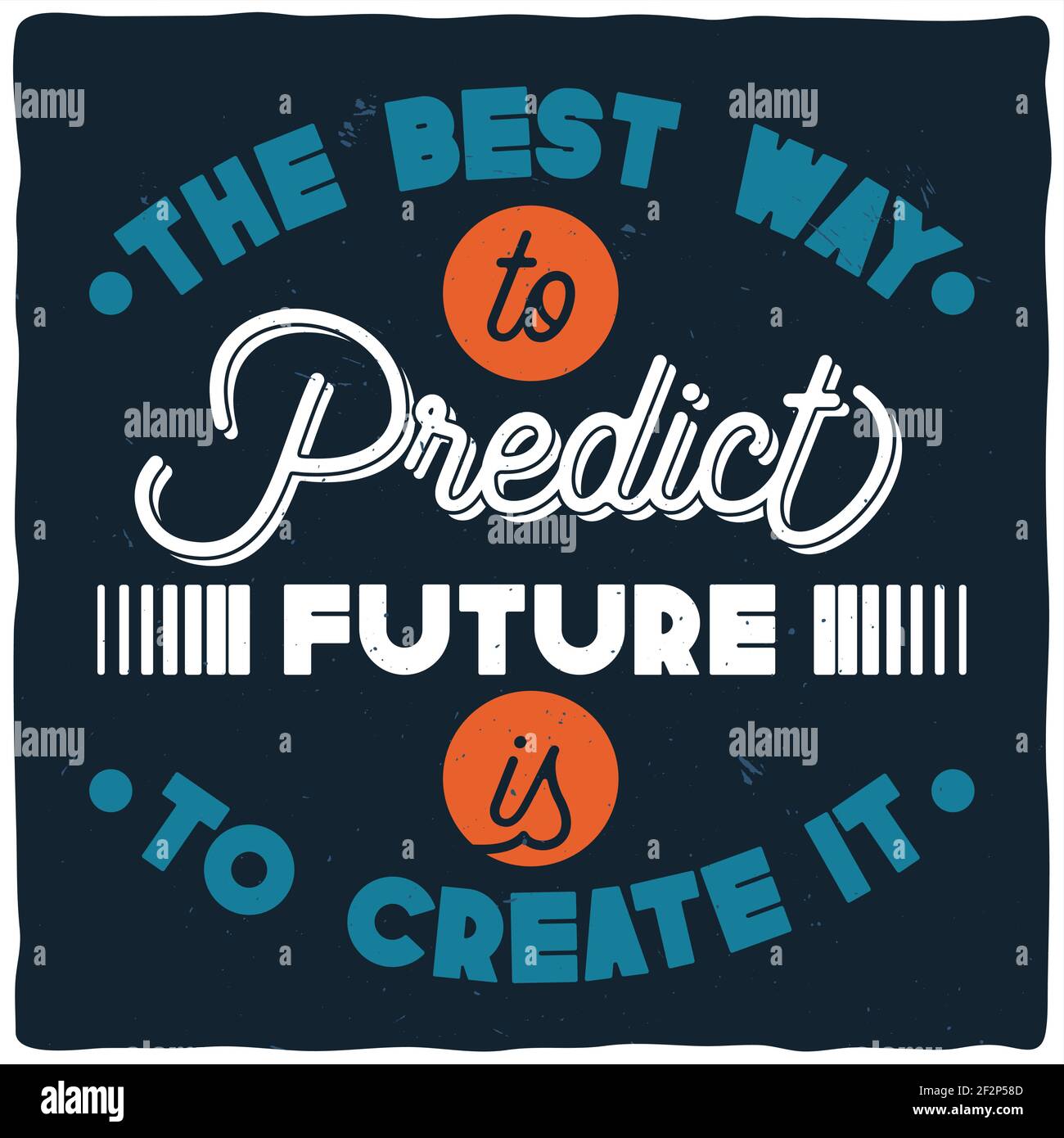 Motivational poster. Inspirational quote design Stock Vector Image ...