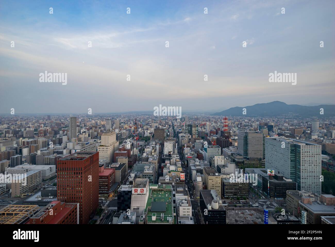 Sapporo japan city skyline hi-res stock photography and images - Alamy