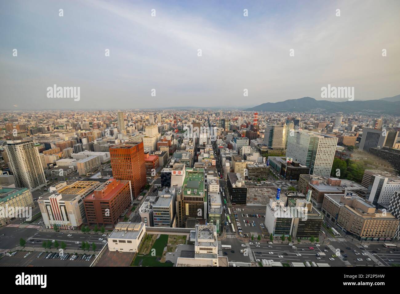 View of sapporo city hi-res stock photography and images - Alamy