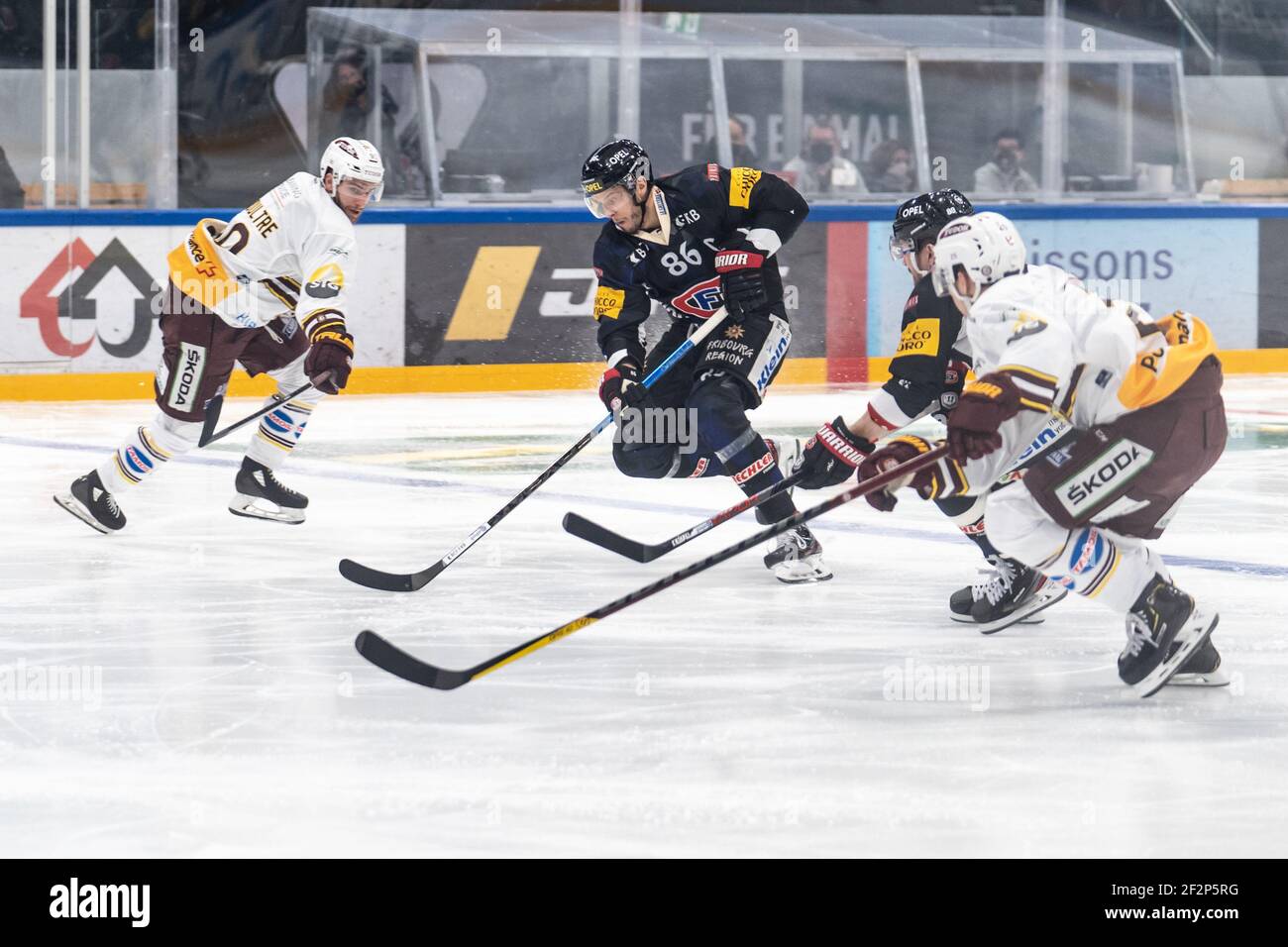 March 12th, 2021, Friborg, BCF Arena, National League: Friborg-Gotteron ...