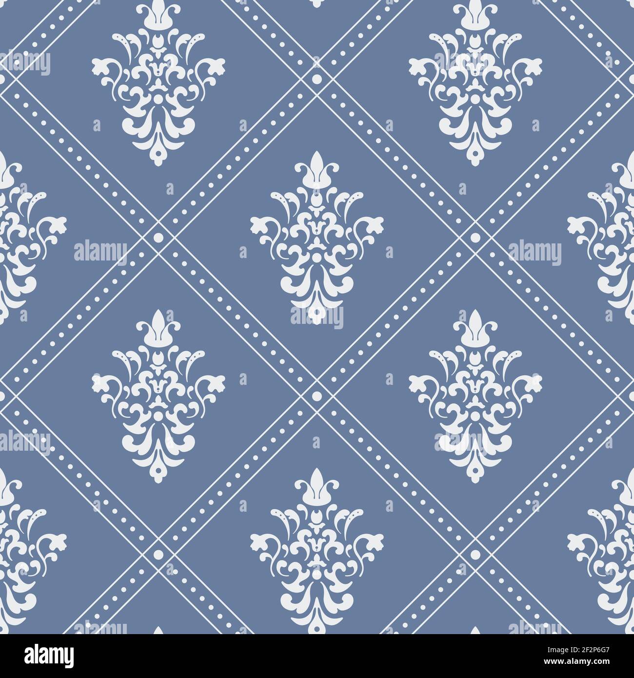 Pattern seamless baroque. Background design vintage style flat. Vector ...