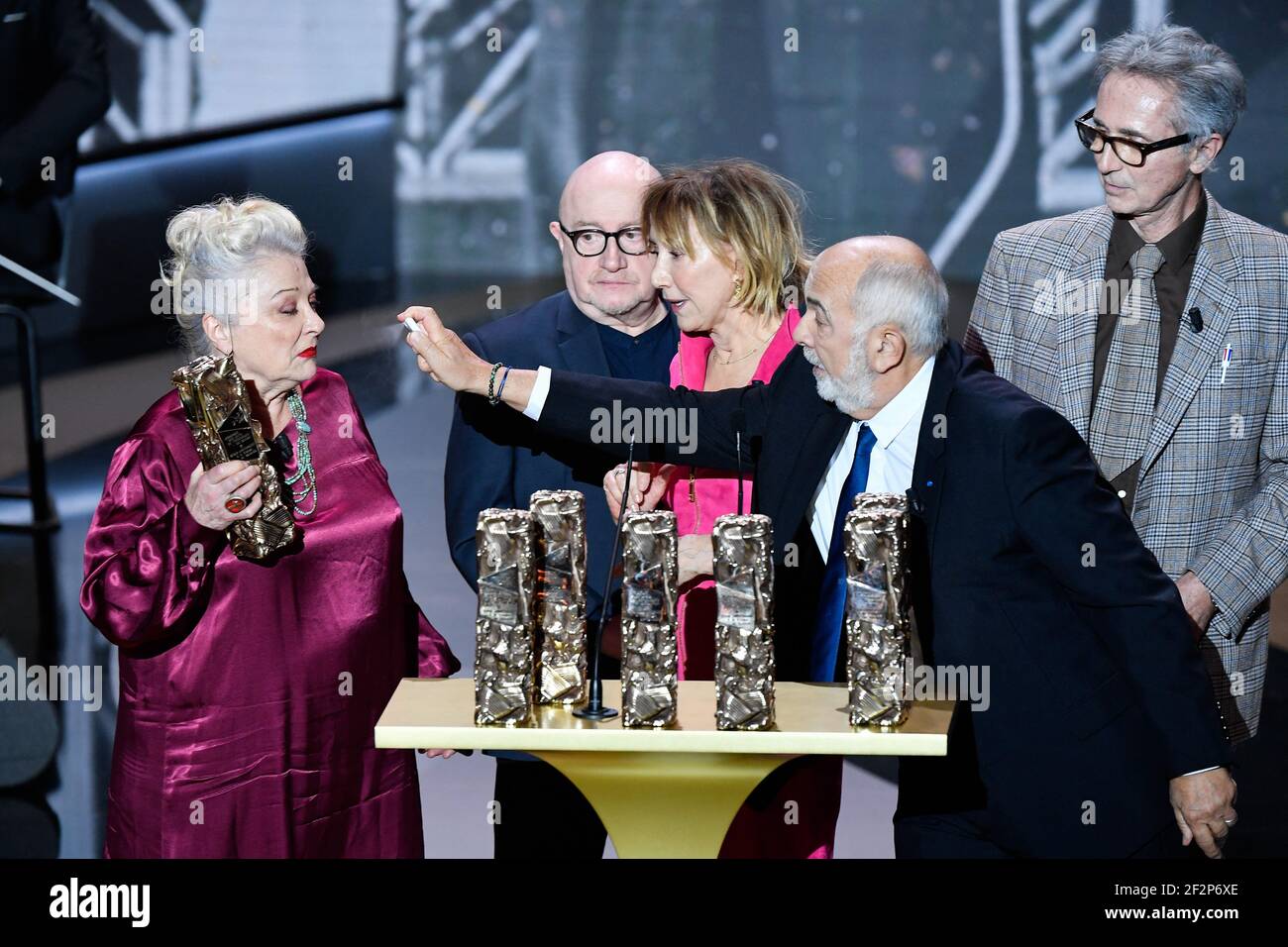 Christian Clavier, Michel Blanc, Josiane Balasko, Thierry Lhermitte ...