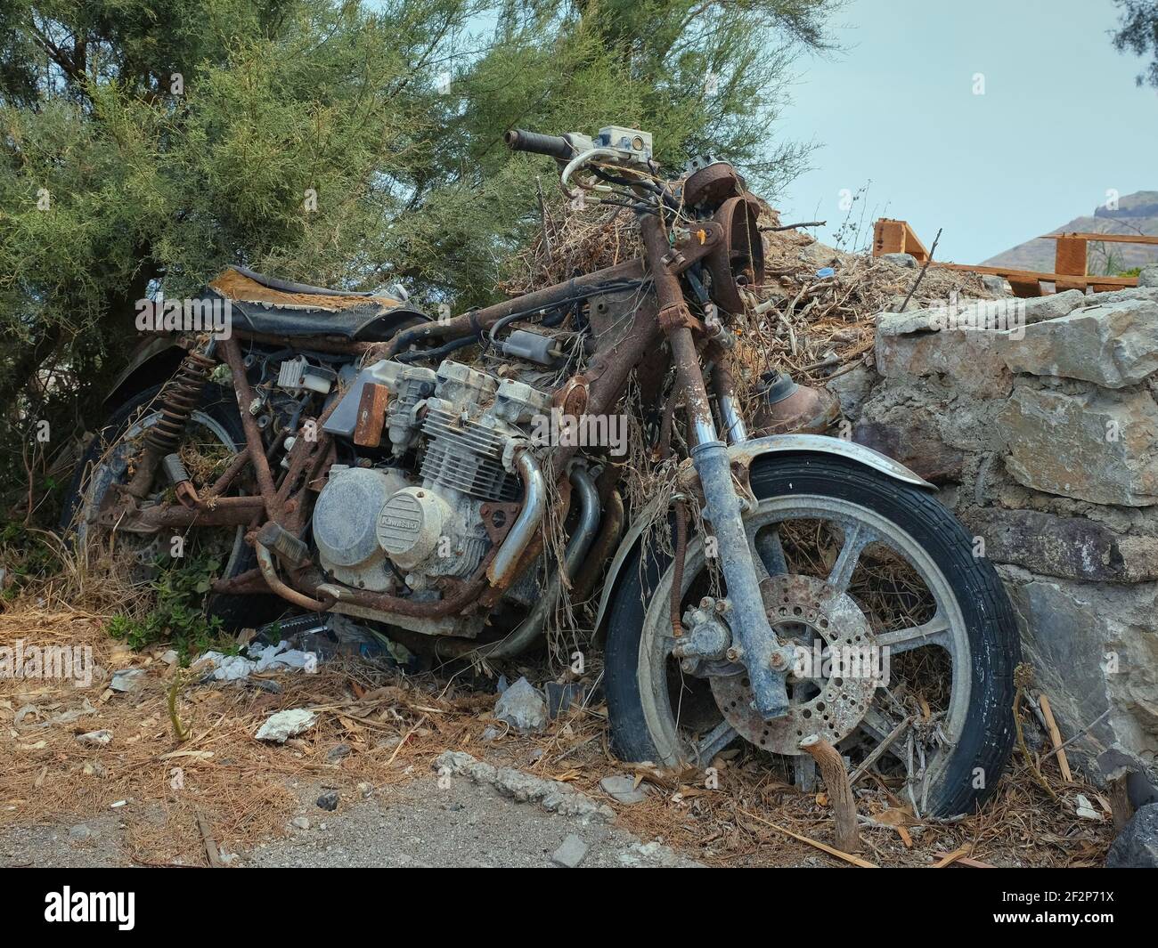 Neglected cycle hi-res stock photography and images - Alamy