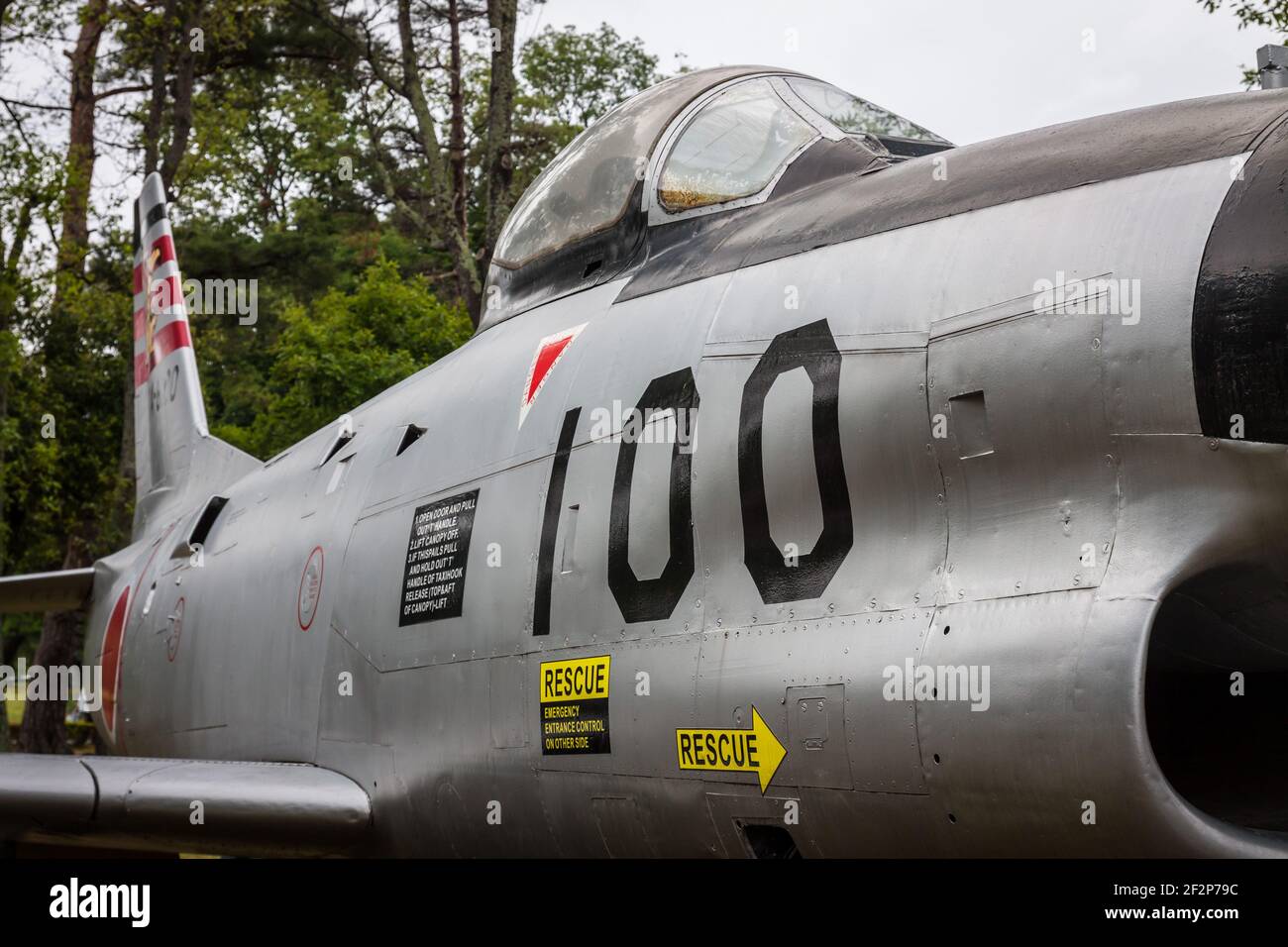 North american f 86d sabre hi-res stock photography and images - Alamy