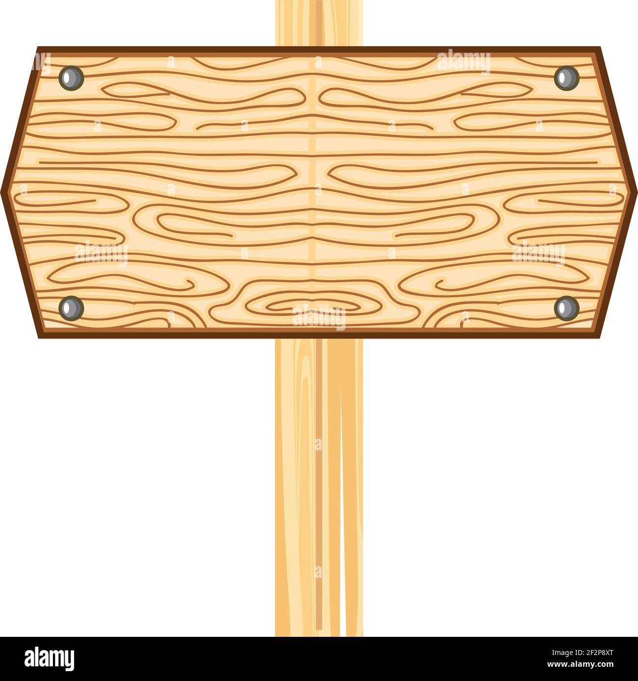 wooden placard rustic guide isolated Stock Vector Image & Art - Alamy