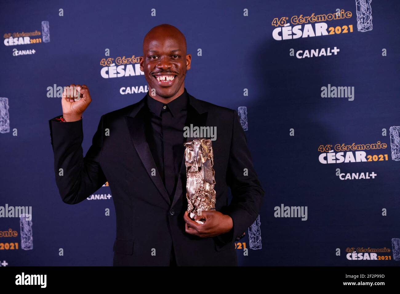 Jean-Pascal Zadi during the 46th edition of the Cesar Film Awards ...