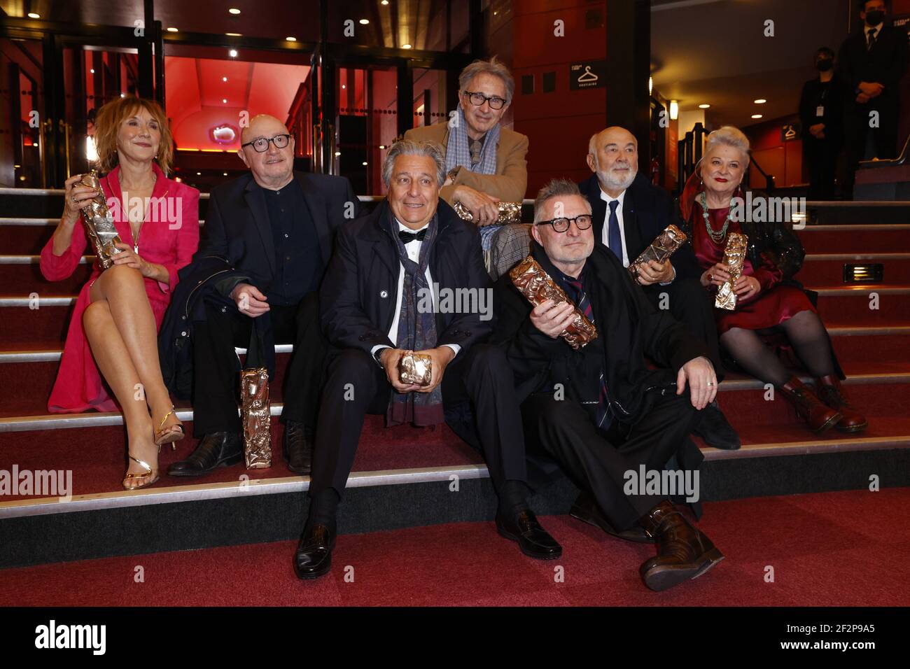 The Splendid Troop : (L to R) Marie-Anne Chazel, Michel Blanc ...