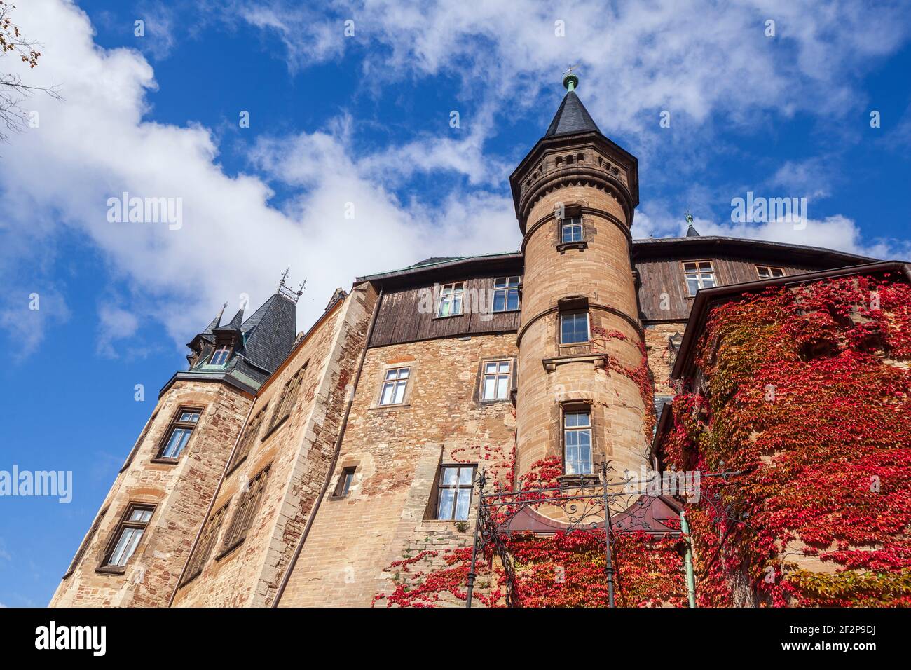 Exterior wernigerode castle autumn hi-res stock photography and images ...