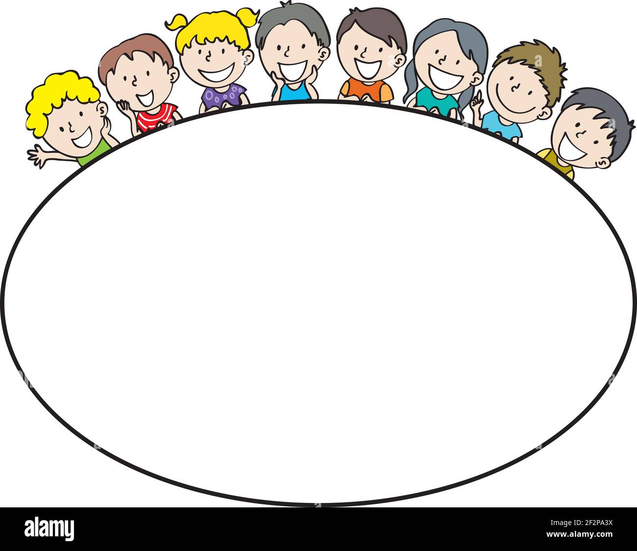 vector cartoon children Stock Vector Image & Art - Alamy